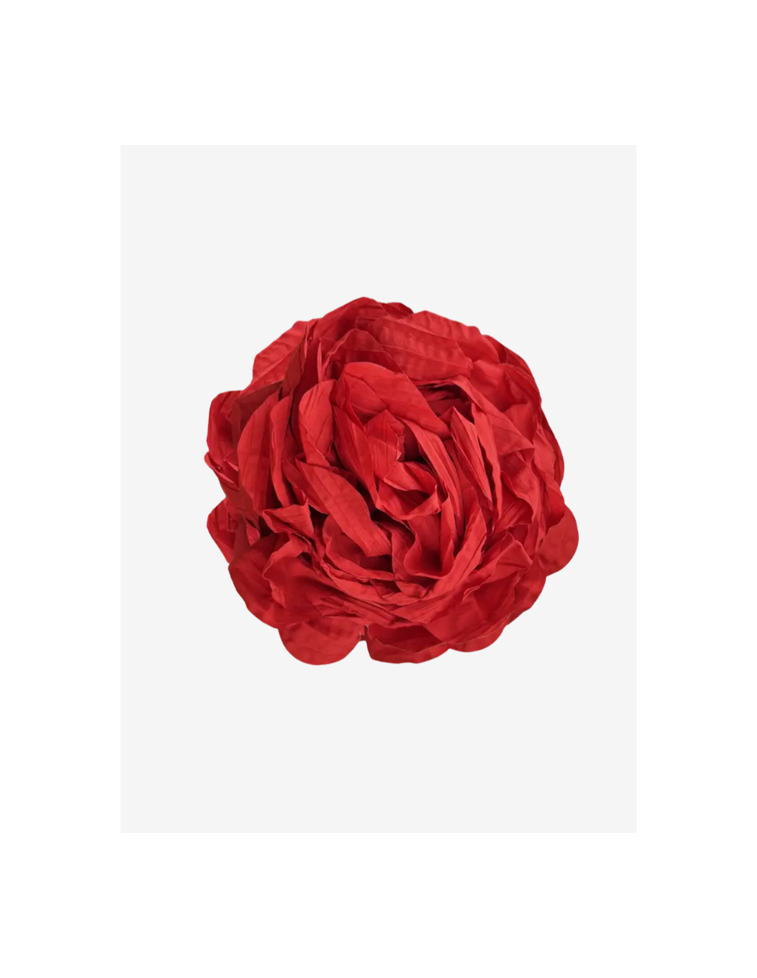 Broche grosse fleur rouge / Broche à cheveux / Broche pour vêtement ...