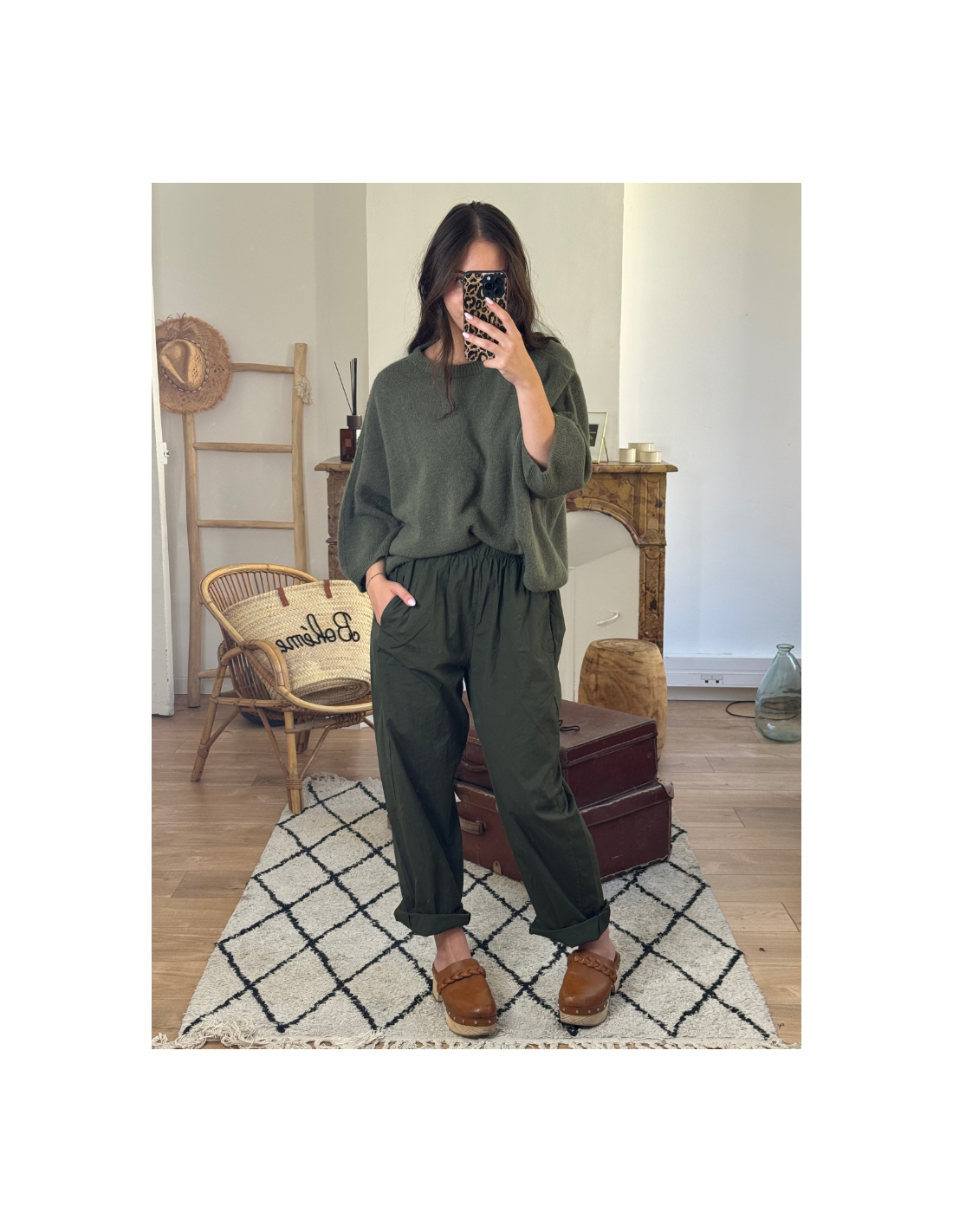 Pull ILONA kaki